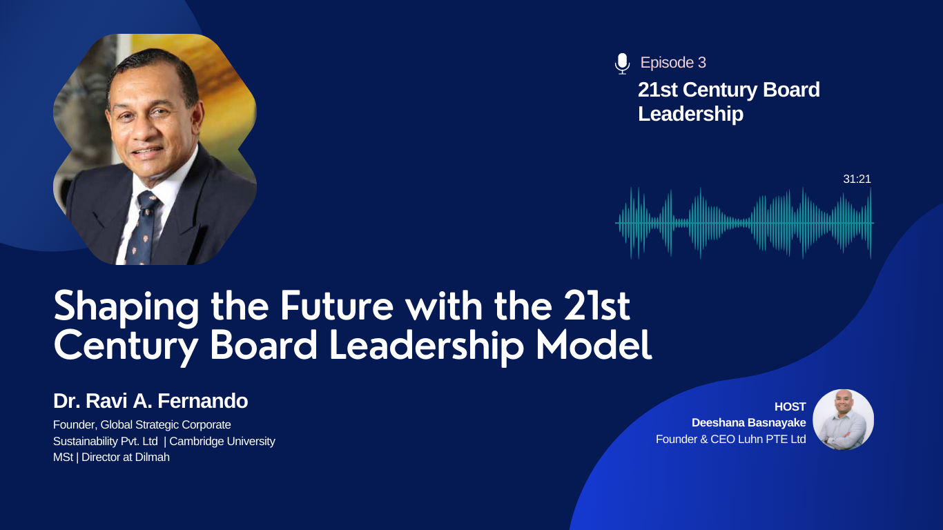 Episode 03: Shaping the Future with the 21st Century Board Leadership Model